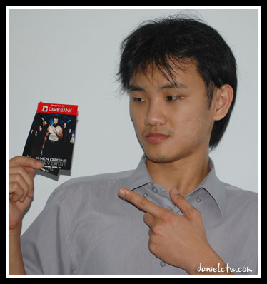 Premier Passes To X-Men Origins Wolverine | Daniel Chew The Wanderer